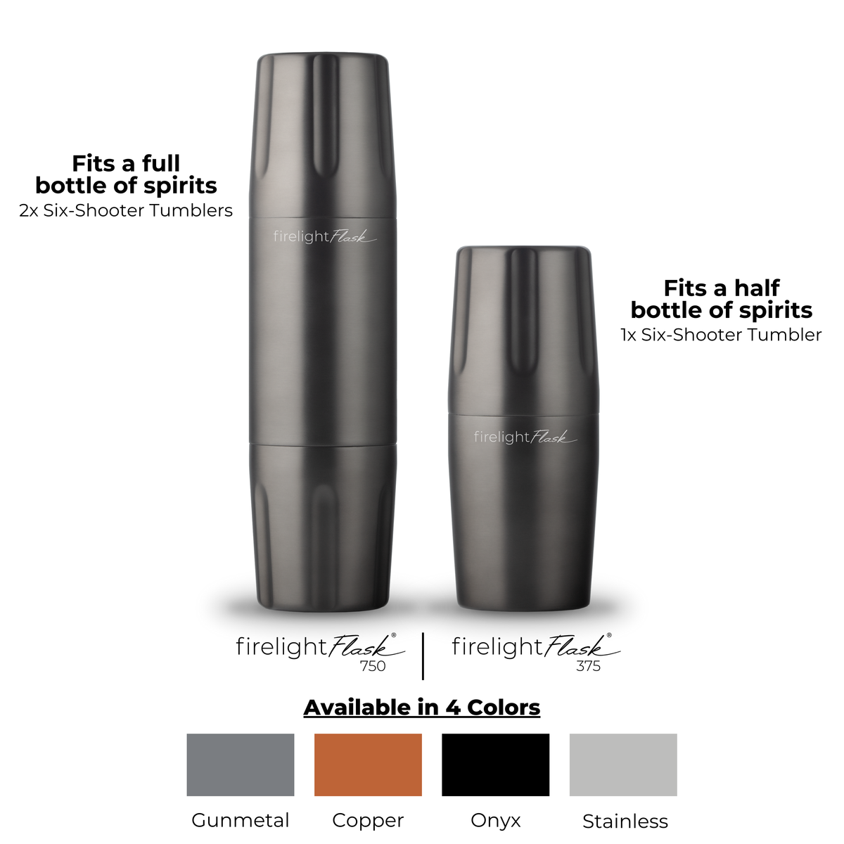 Firelight Flask® - Premium Flask w/ Tumblers | High Camp - High Camp Flasks