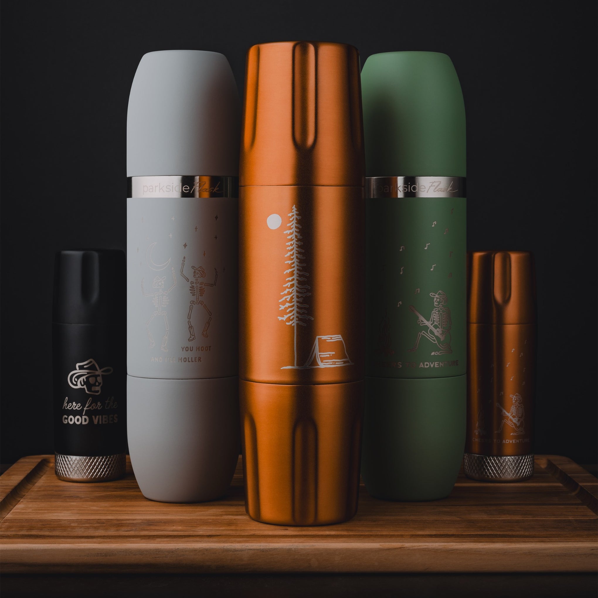 Premium Stainless Steel Flasks | High Camp Flasks