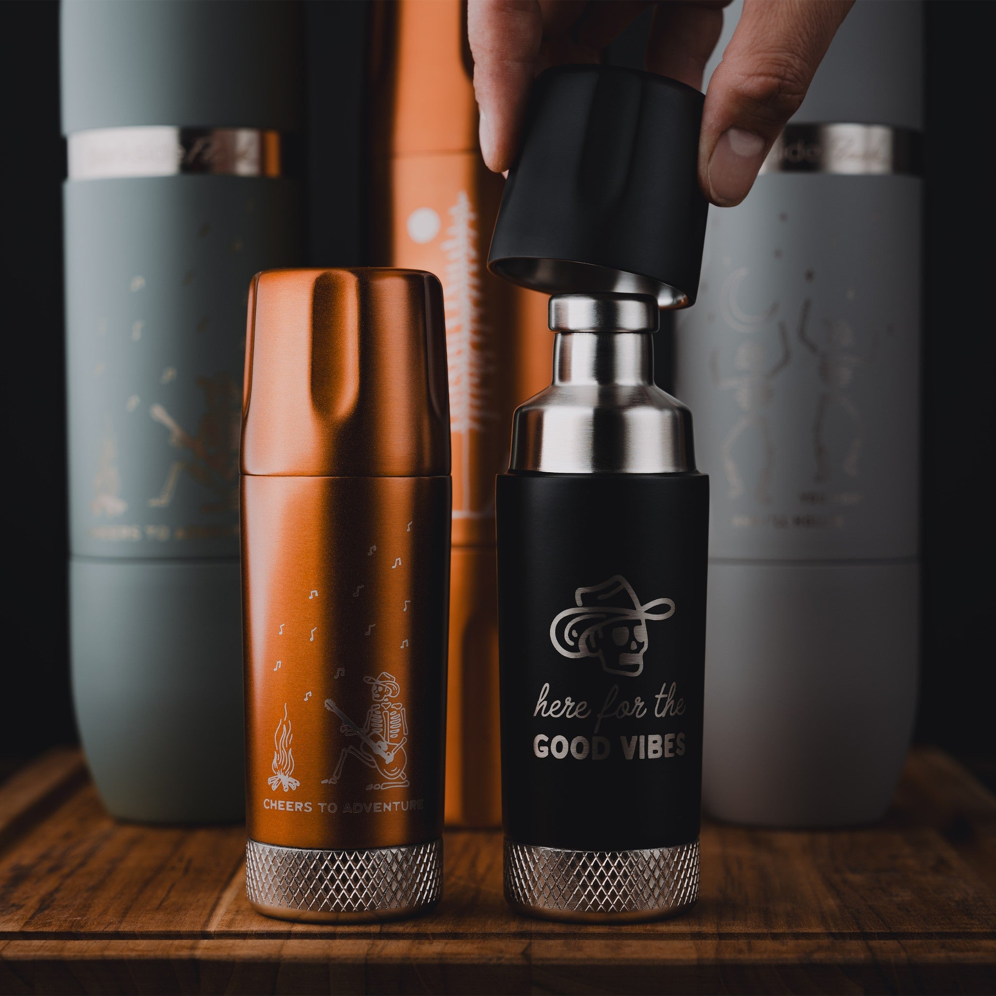 Premium Stainless Steel Flasks | High Camp Flasks