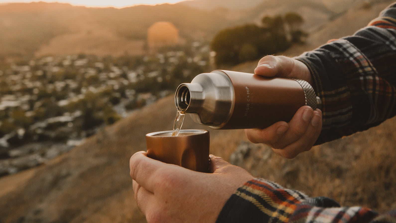 Torch™ Flask - The Reinvented Pocket Flask | High Camp Flasks