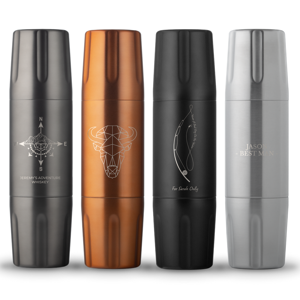 Shop All - Flasks, Tumblers, Shakers, & More | High Camp Flasks