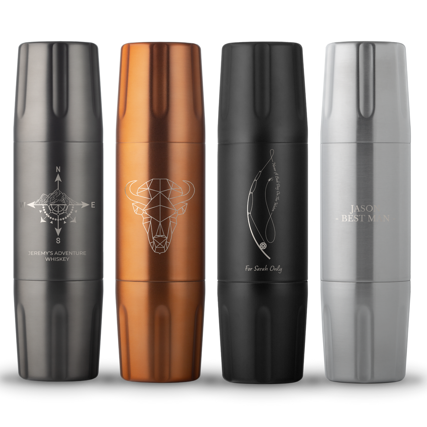 Custom Flasks - Laser Engraving, Personalized Designs | High Camp Flasks