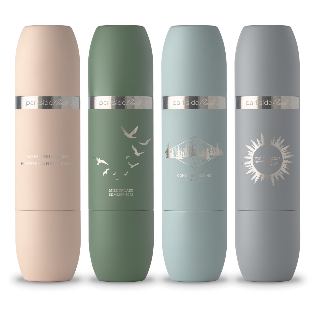 Custom Flasks - Laser Engraved, Personalized Designs | High Camp Flasks