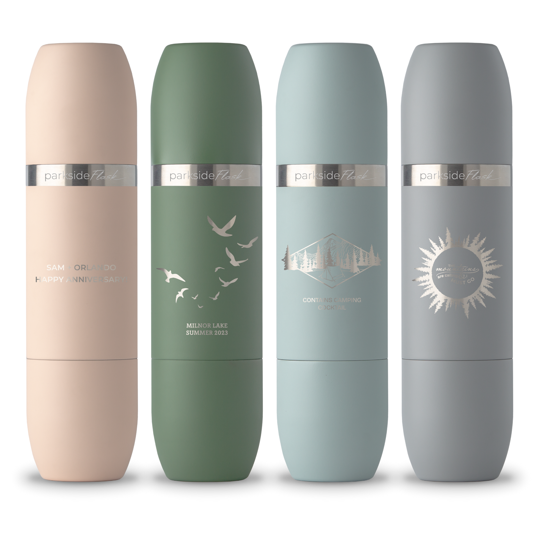 Custom Flasks - Laser Engraved, Personalized Designs | High Camp Flasks