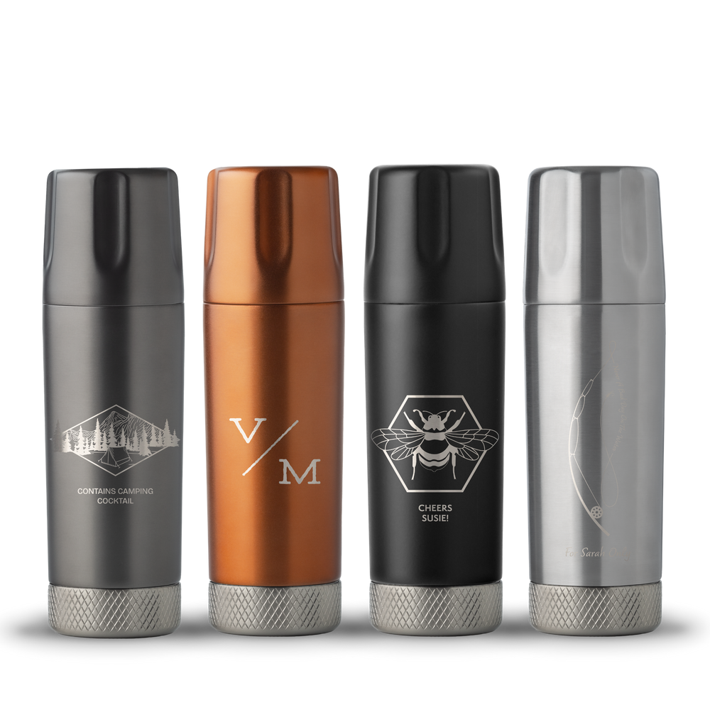 Custom Torch™ Flask - The Reinvented Pocket Flask | High Camp Flasks