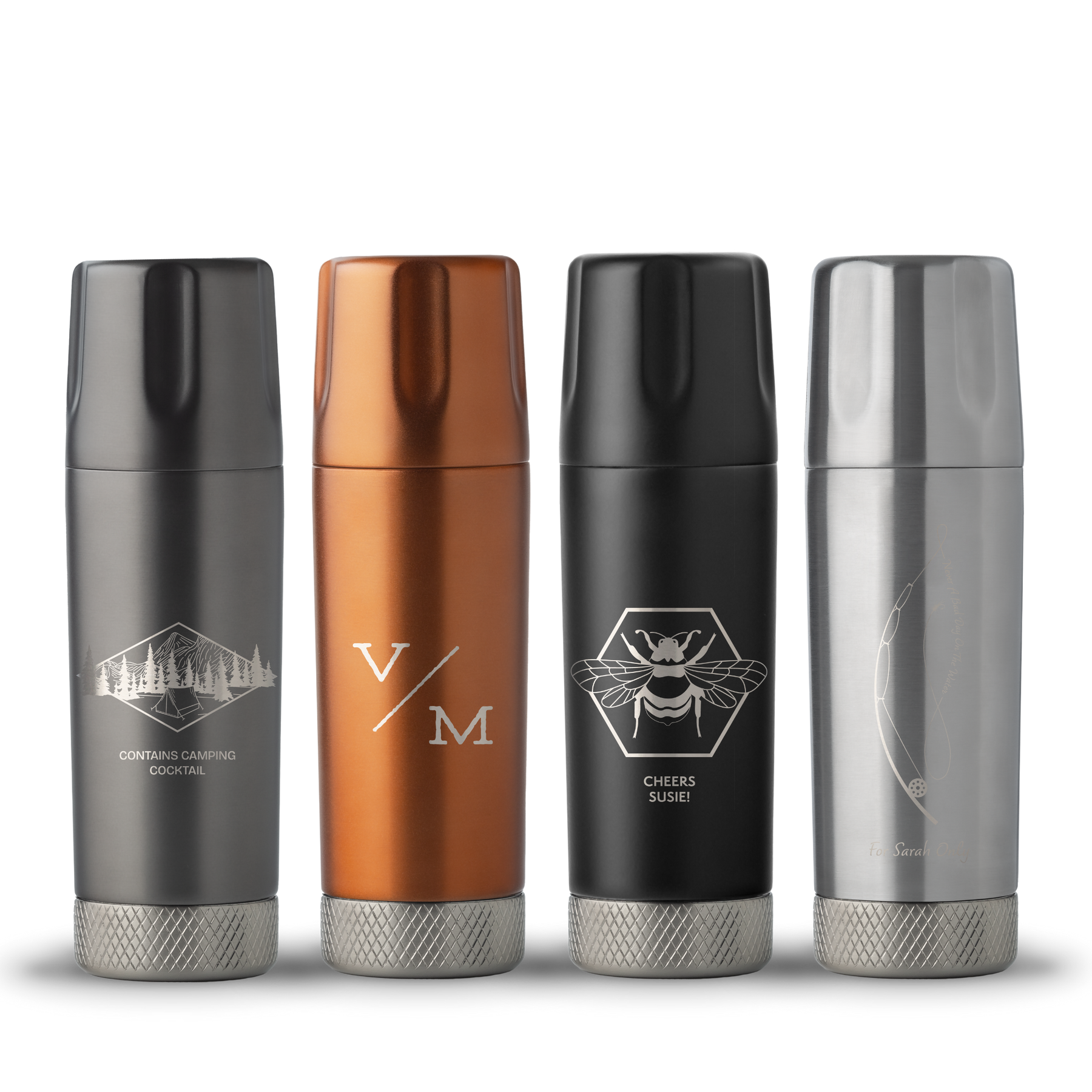 Custom Flasks - Laser Engraved, Personalized Designs | High Camp Flasks