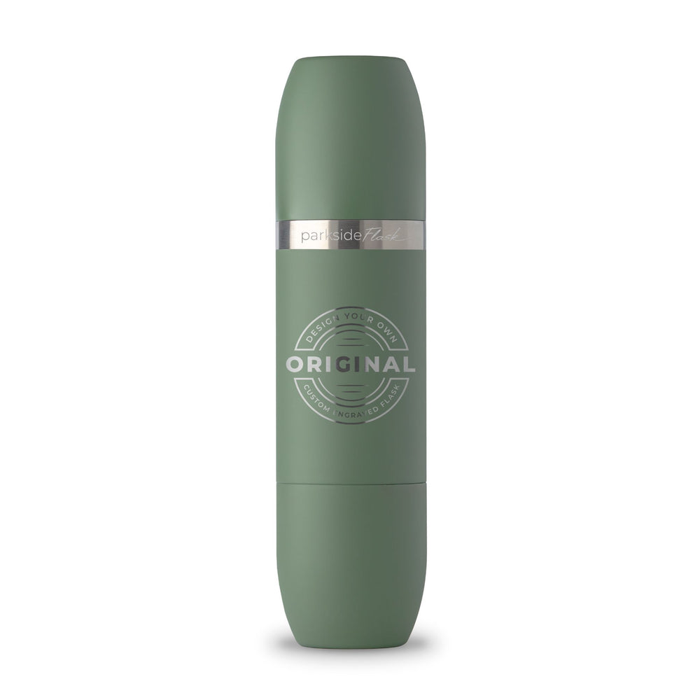 Custom Engraved Parkside Flask™ - Personalized Wine Flask | High Camp ...