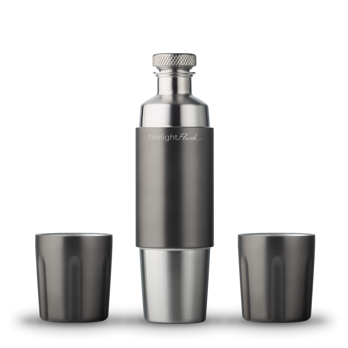 Firelight Flask® - Premium Flask w/ Tumblers | High Camp