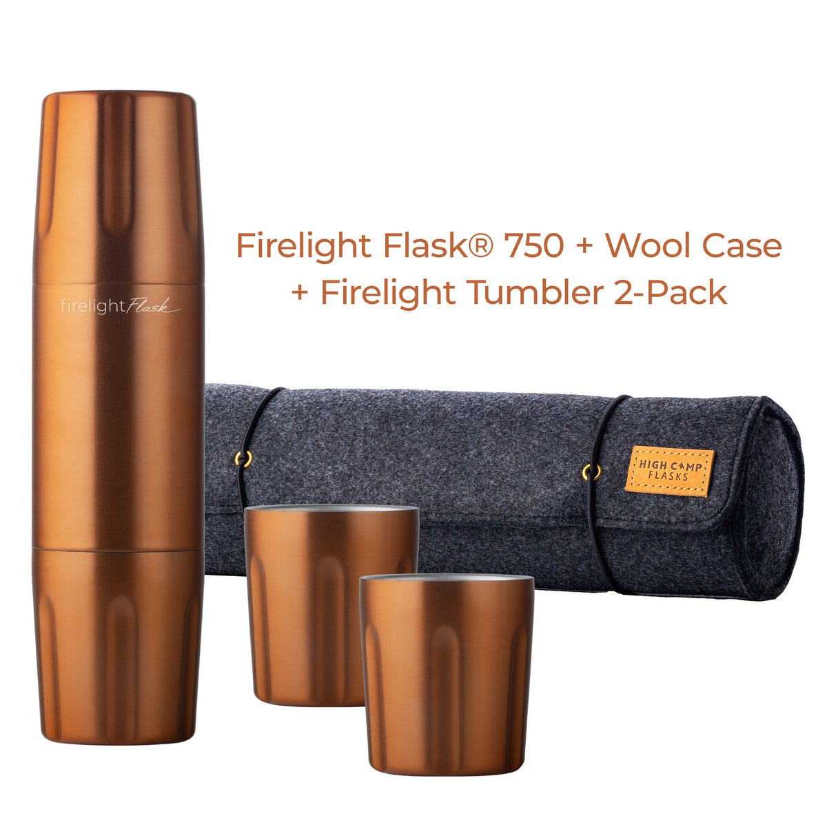 Firelight Flask® 750 Bundle - 30% OFF | High Camp Flasks