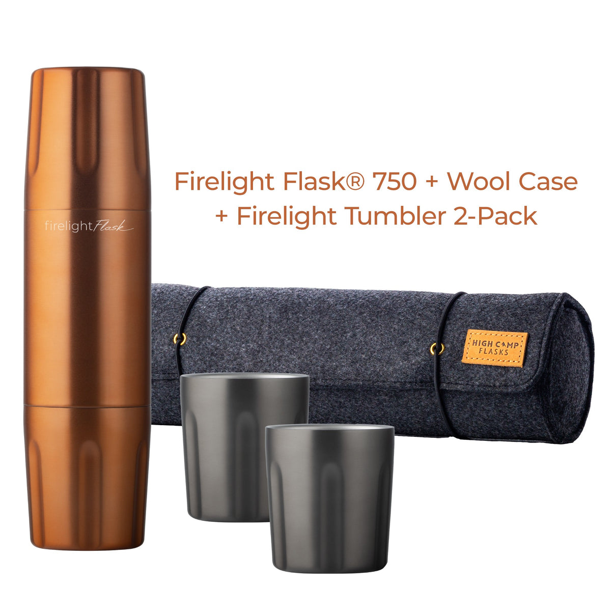 Firelight Flask® 750 Bundle - 30% OFF | High Camp Flasks