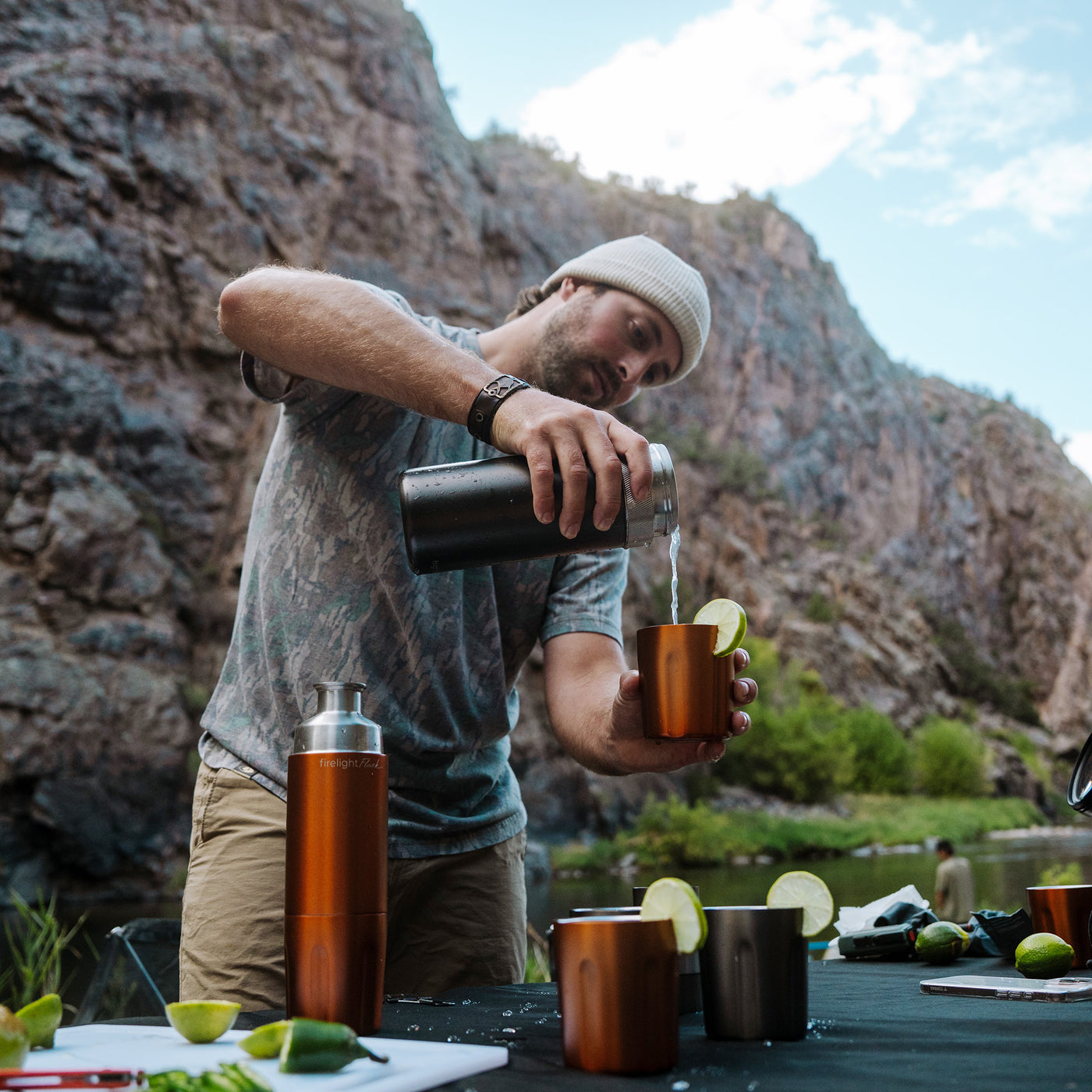 Highball Shaker - The XL Batch Cocktail Shaker | High Camp Flasks