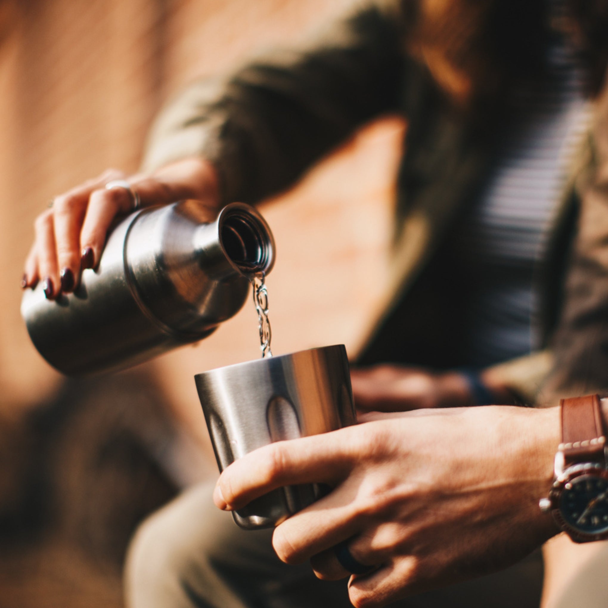 Firelight Flask® - Premium Flask w/ Tumblers | High Camp - High Camp Flasks