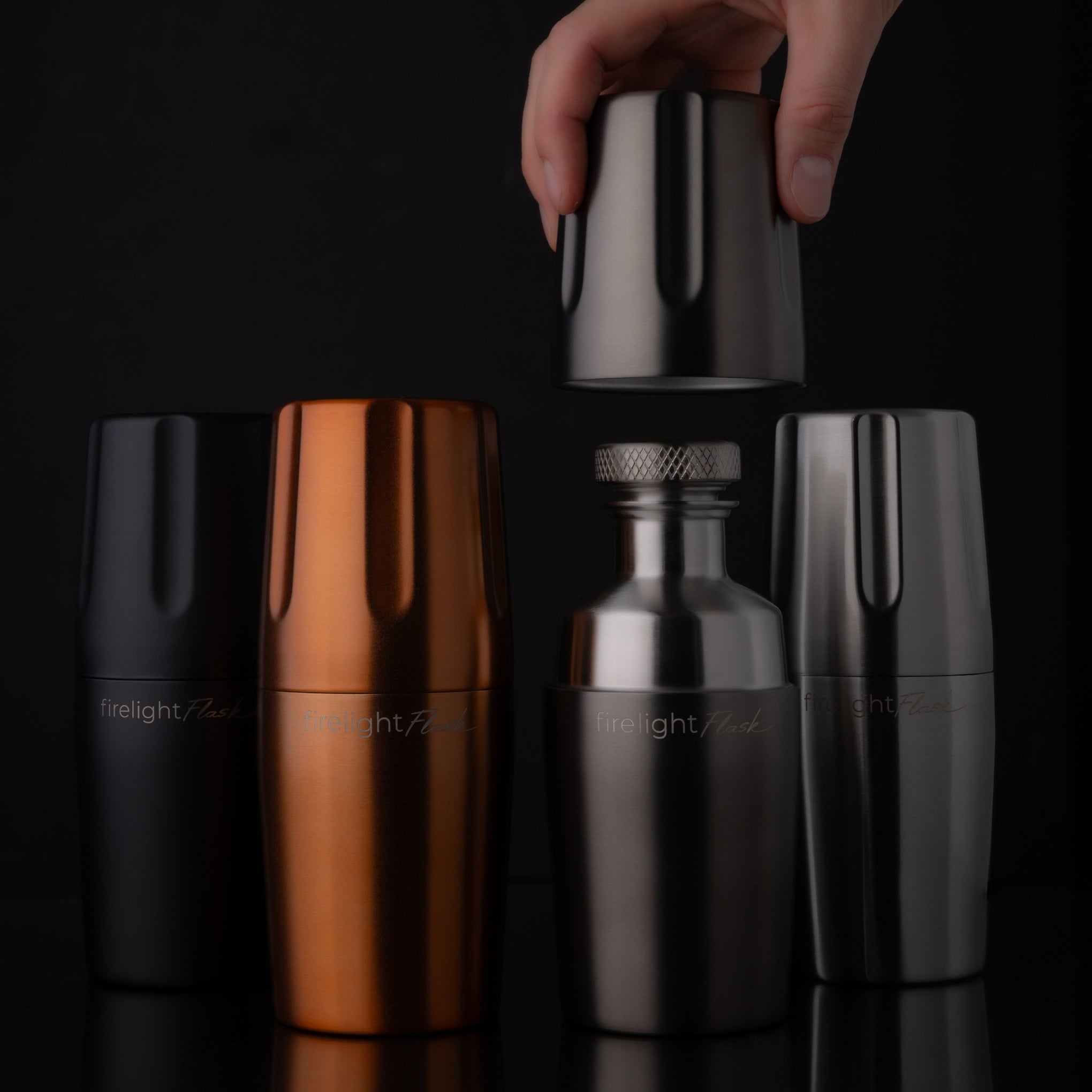 Firelight Flask® - Premium Flask w/ Tumblers | High Camp - High Camp Flasks