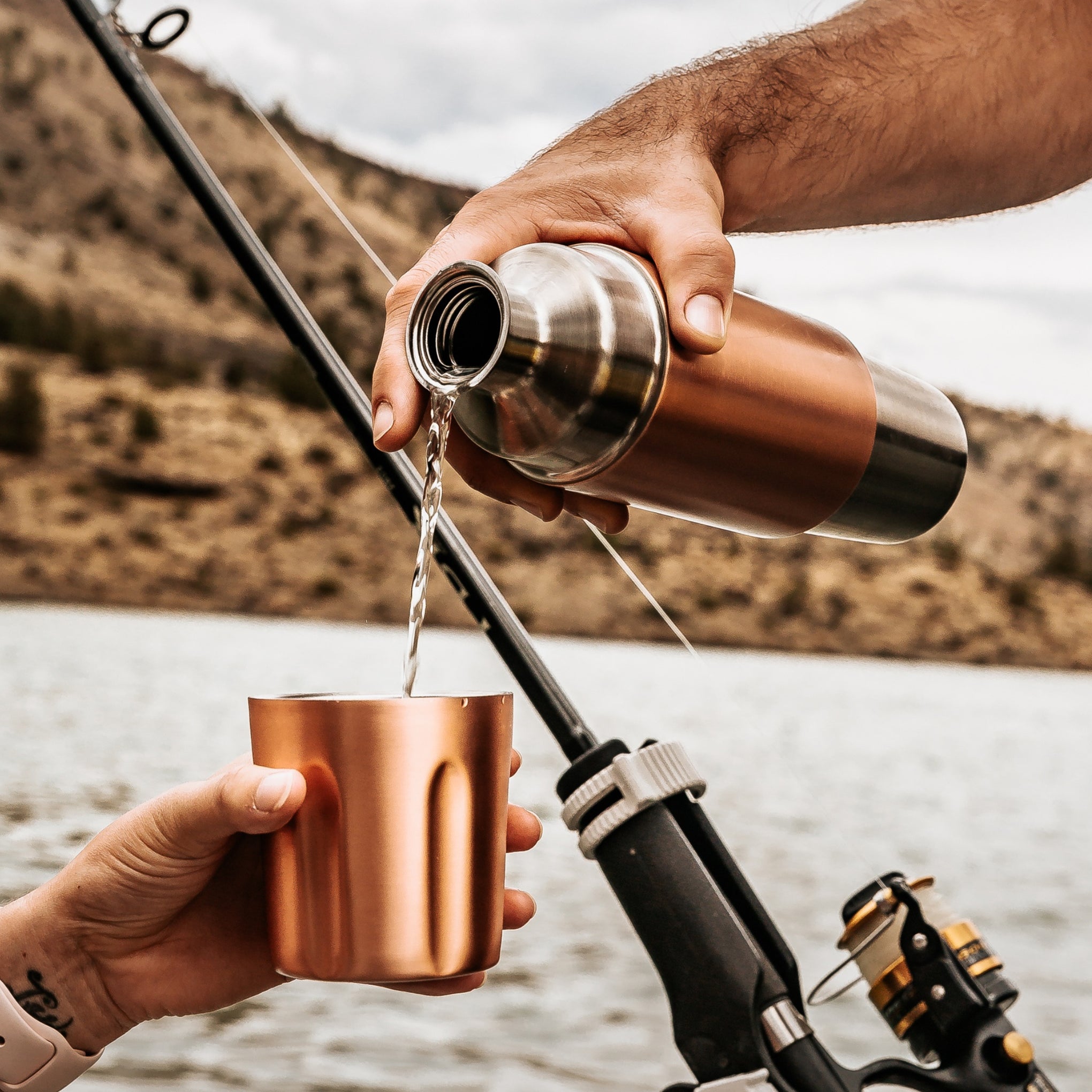 Firelight Flask® - Premium Flask w/ Tumblers | High Camp - High Camp Flasks