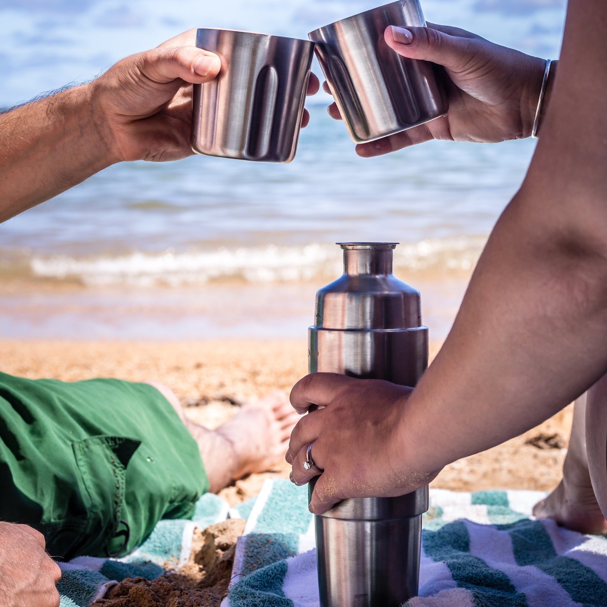 Firelight Flask® - Premium Flask w/ Tumblers | High Camp - High Camp Flasks