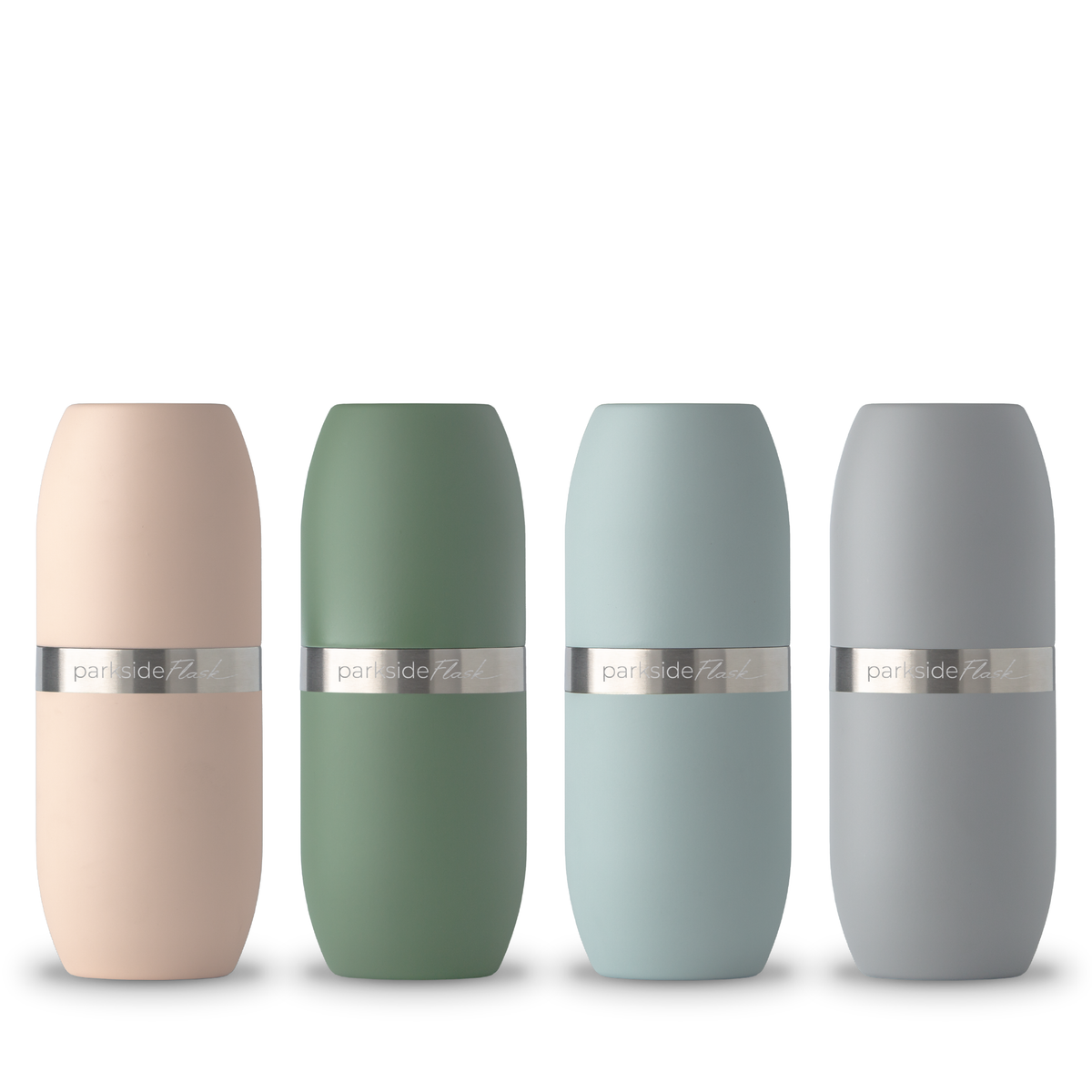 Parkside Flask - Wine Flask + Stemless Glasses | High Camp Flasks