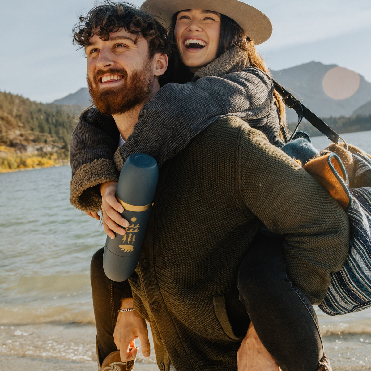 Parkside Flask Sundown Edition - Wine Flask | High Camp Flasks