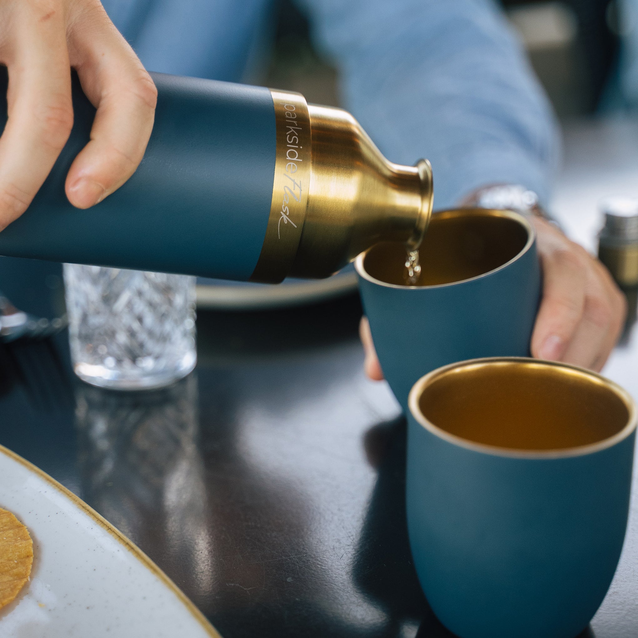 Parkside Flask Sundown Edition - Wine Flask | High Camp Flasks