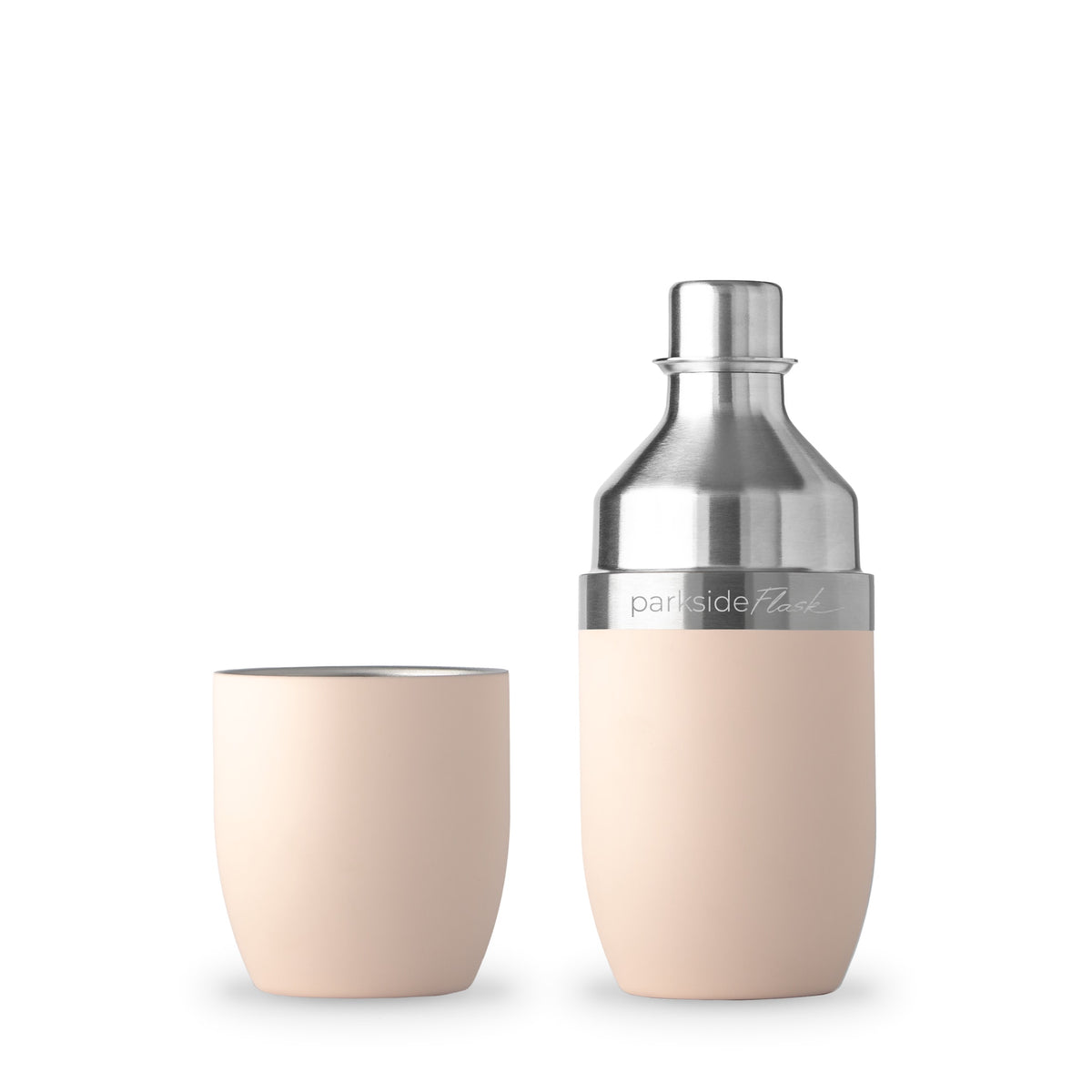 Parkside Flask™ 375 - Wine Flask + Stemless Glass | High Camp Flasks